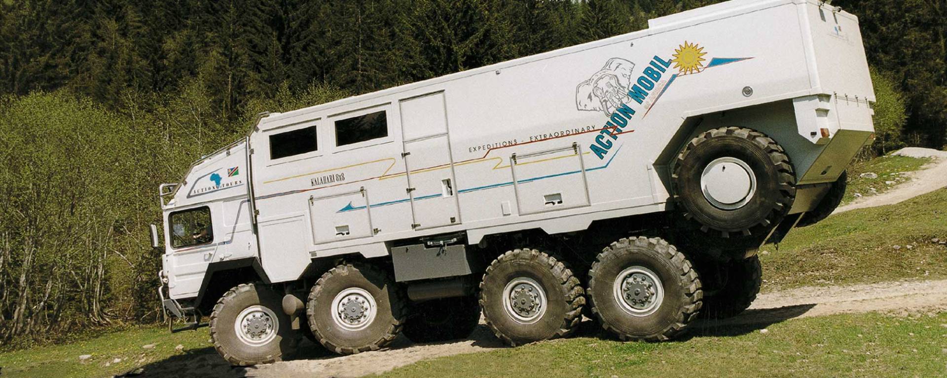 KALAHARI 8x8 - Event Allradwohnmobil für die Wüste